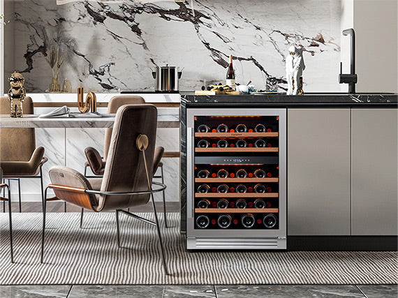 Undercounter Wine Fridge 101 | Capacity, Temperature & Installation ...