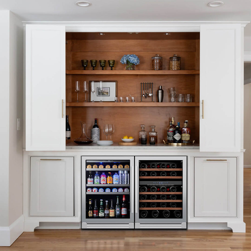 48'' Wine & Beverage Fridge Bundle – Ca'Lefort